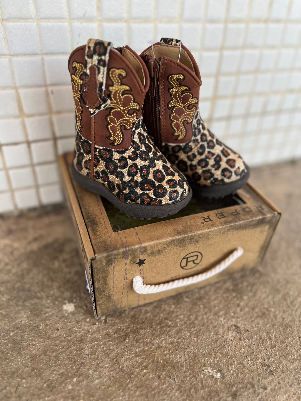 09-016-1901-3363 Roper Infant Cowbaby Glitter Boots – LittleBit Country